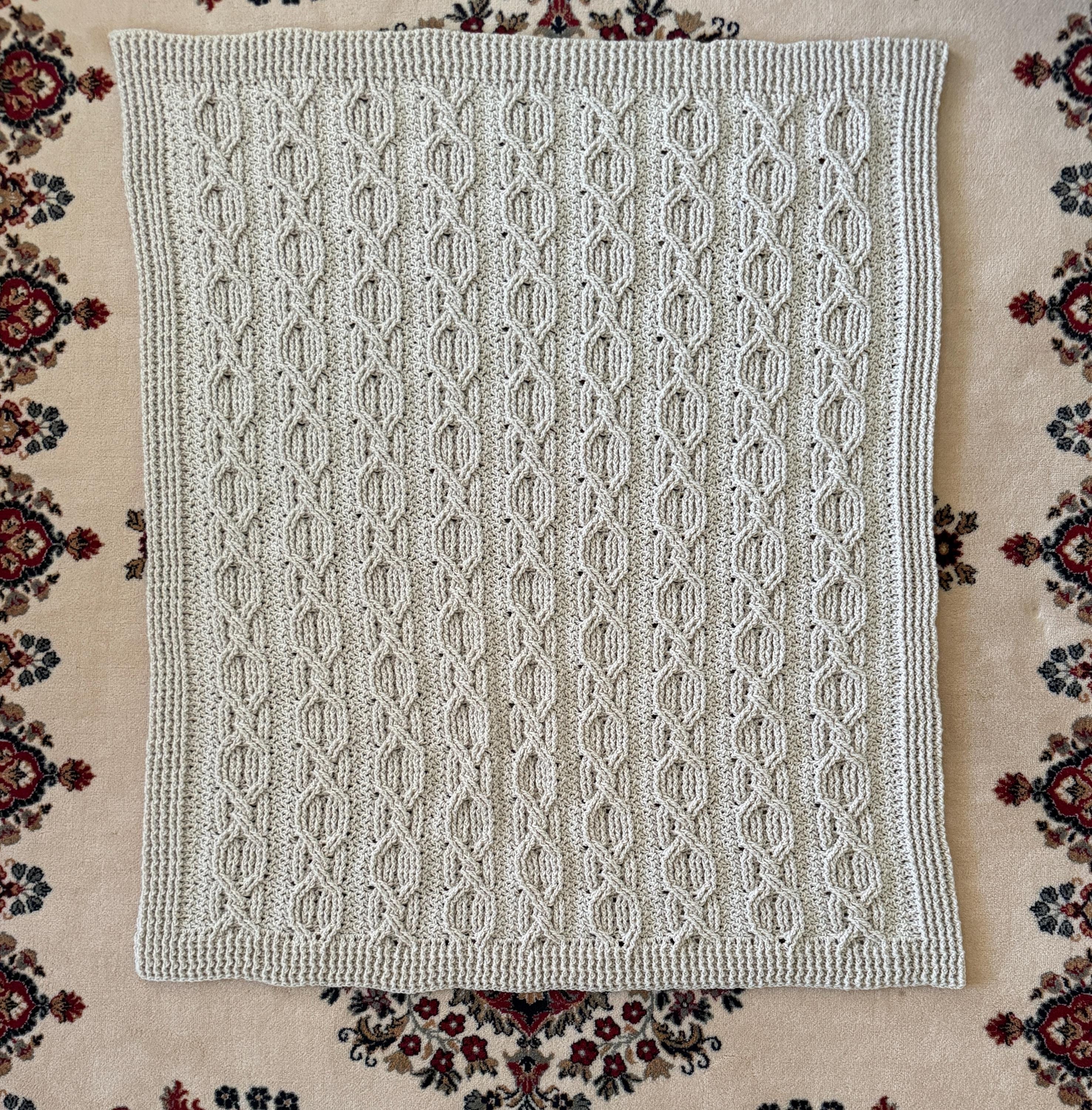 Balmoral Cabled Throw - Etsy
