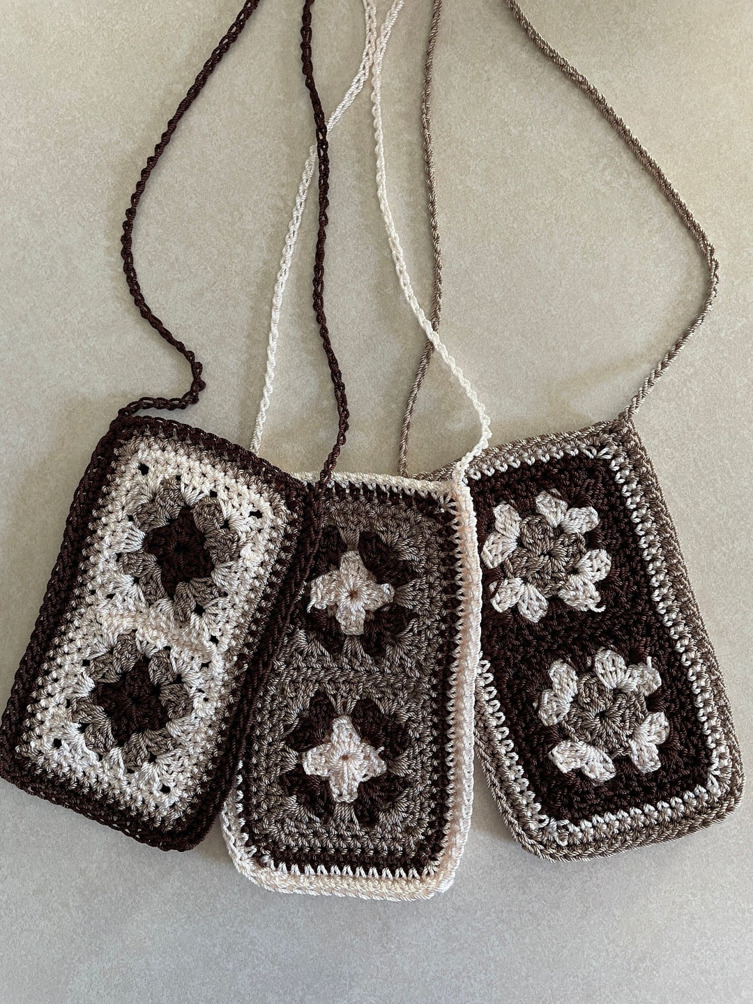 EASY Granny Square Phone Bag - Etsy