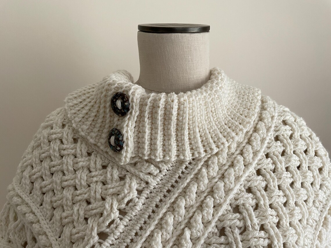 Inishmann Poncho - Etsy