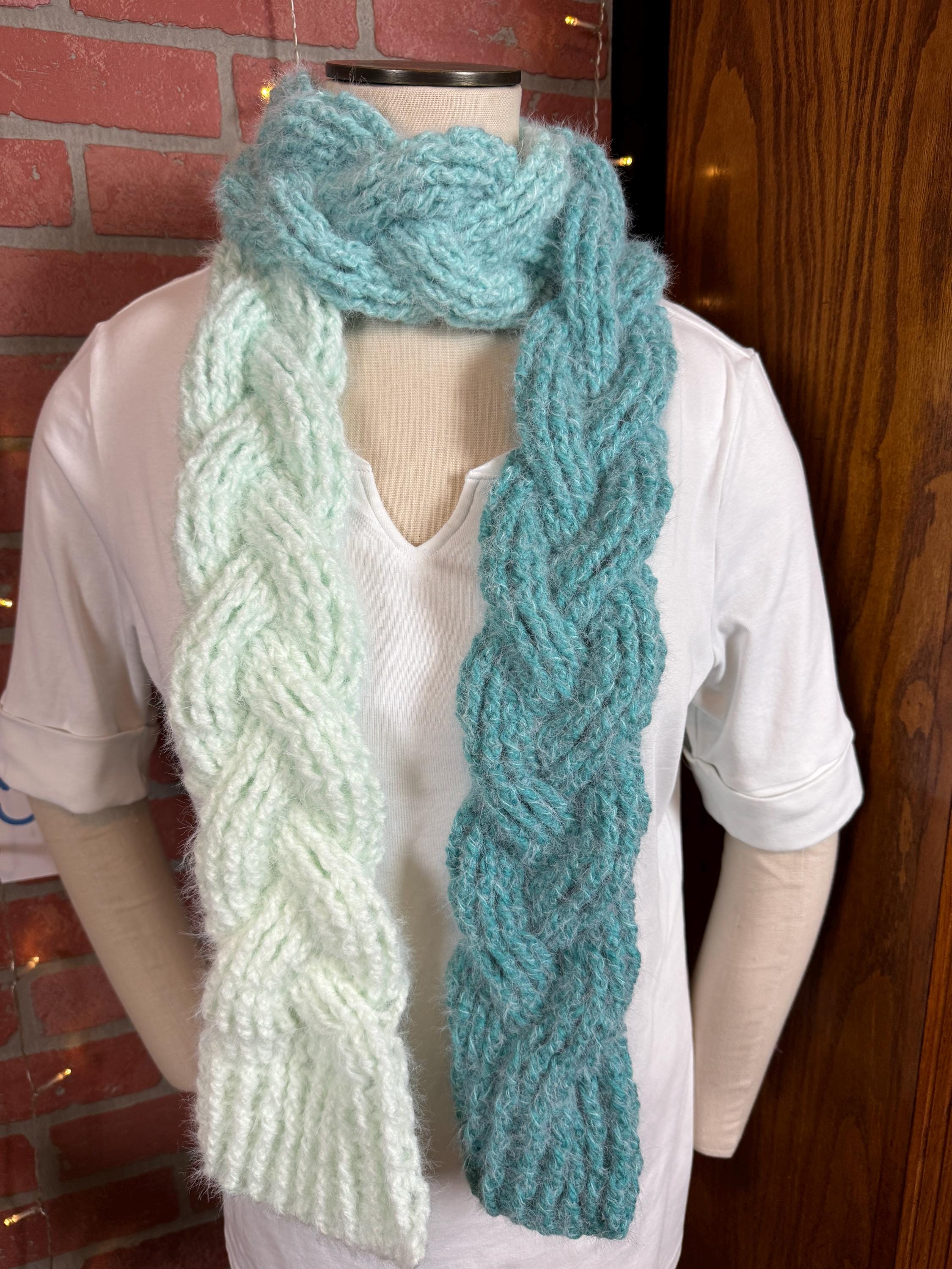 JUMBO Braided Scarf - Etsy
