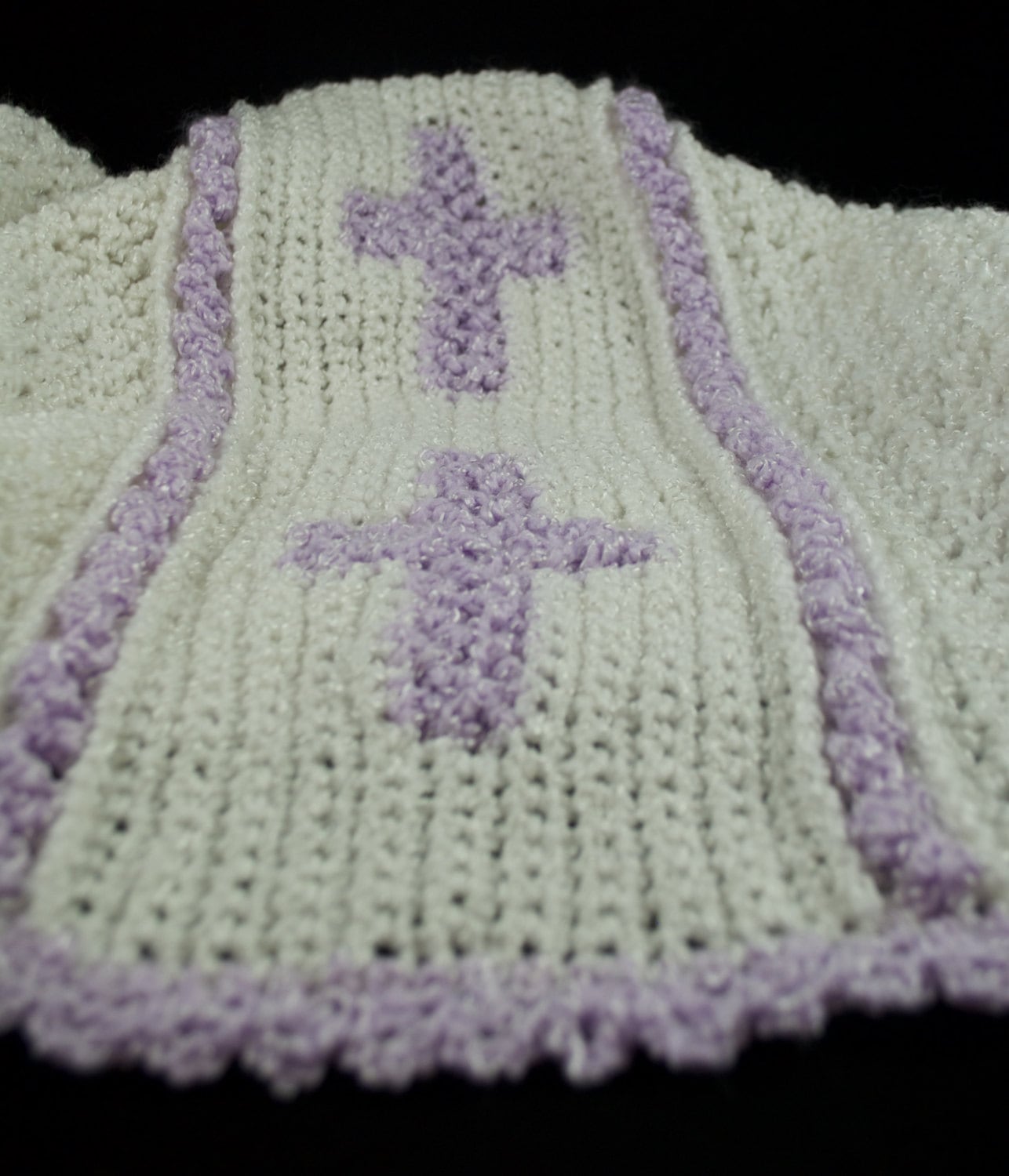 Celtic Cross Baby Blanket - Etsy