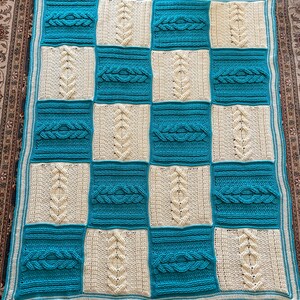 Cable Love Throw - Etsy