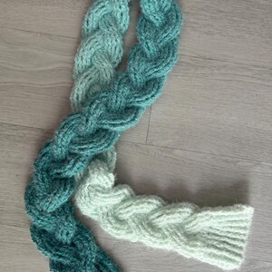 JUMBO Braided Scarf - Etsy