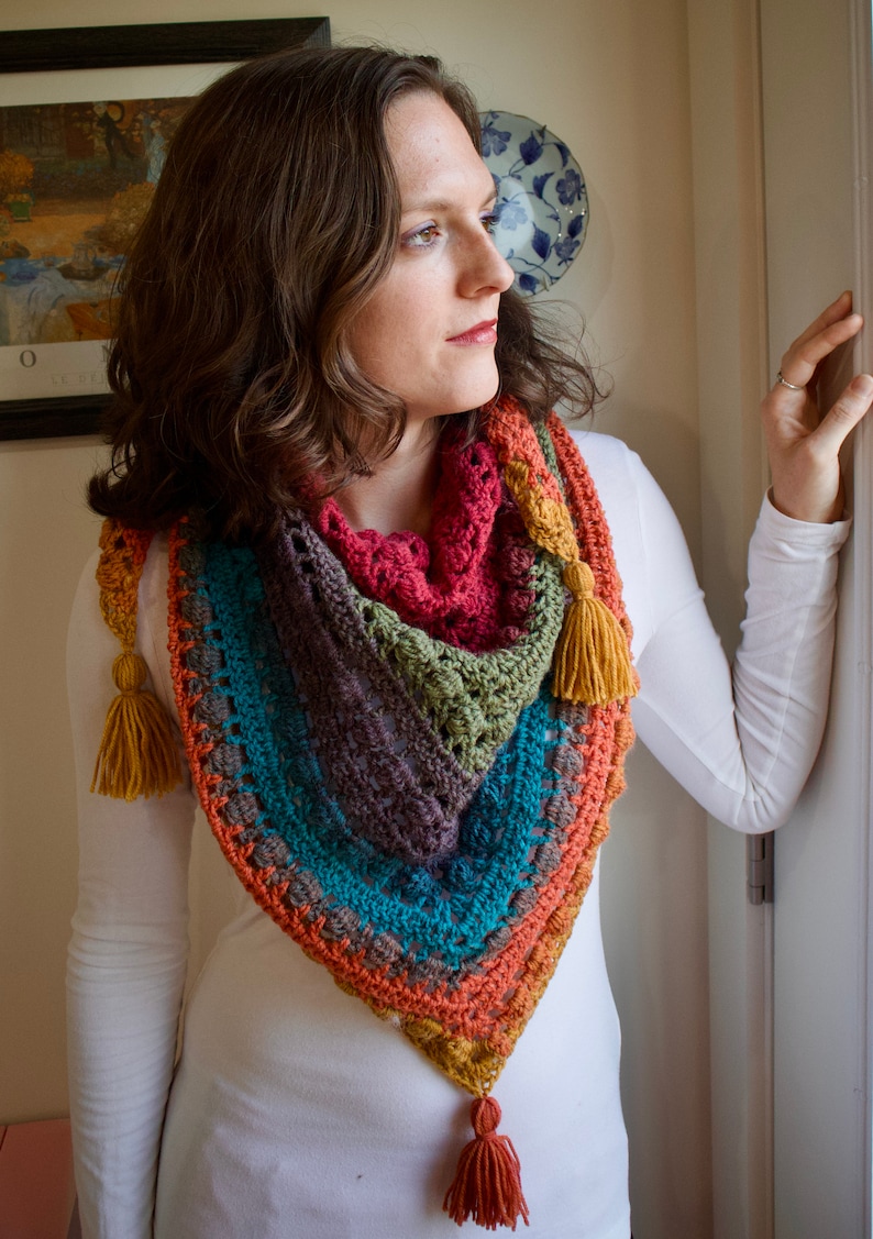 EASY Bobble Scarf/shawl - Etsy