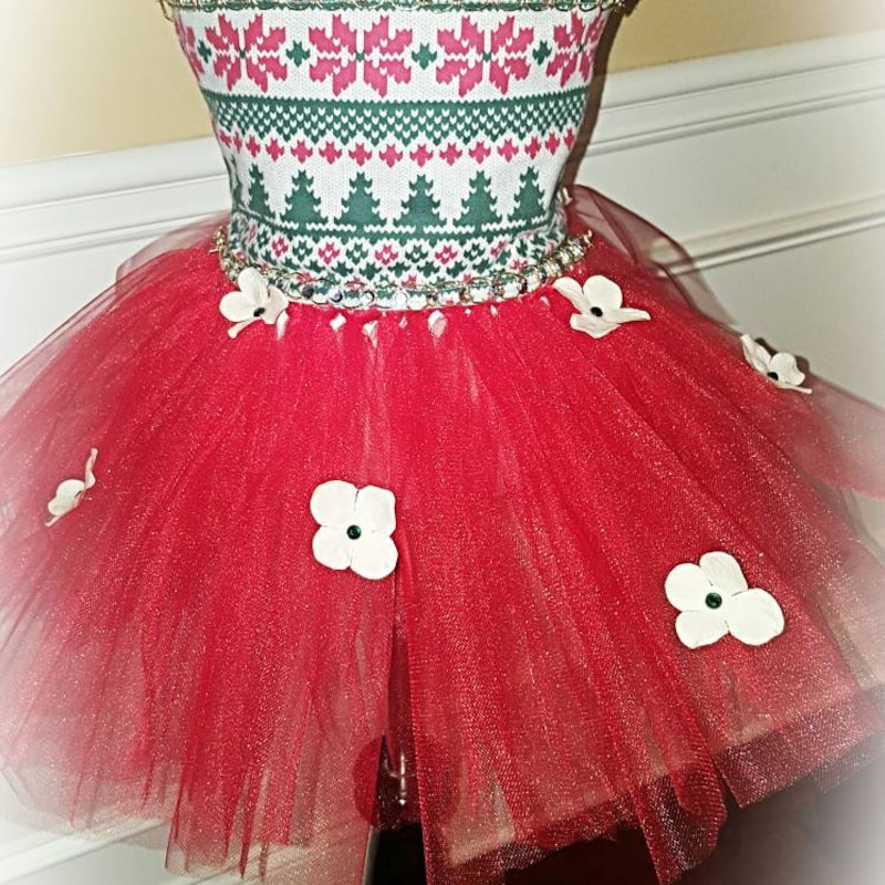 Christmas Tutu Dress - Etsy