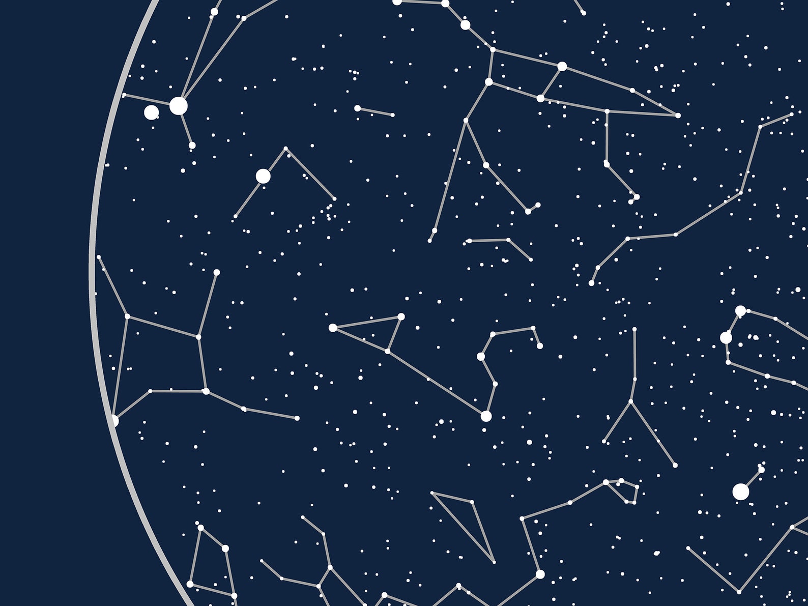 Custom Night Sky Star Map Constellation Chart by Date - Etsy