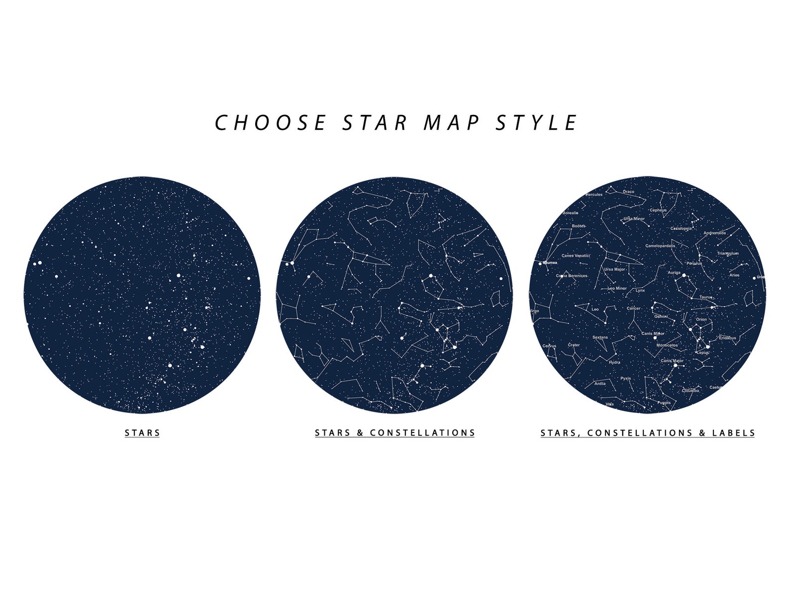 Custom Night Sky Constellation Star Map by Date Guestbook - Etsy