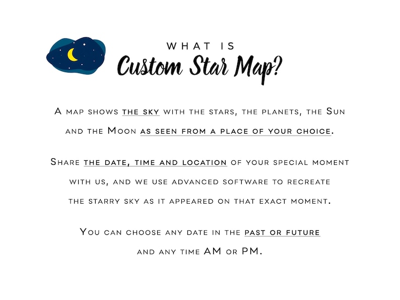 Birthday Personalized Gift, Day You Were Born Custom Star Map Night Sky ...