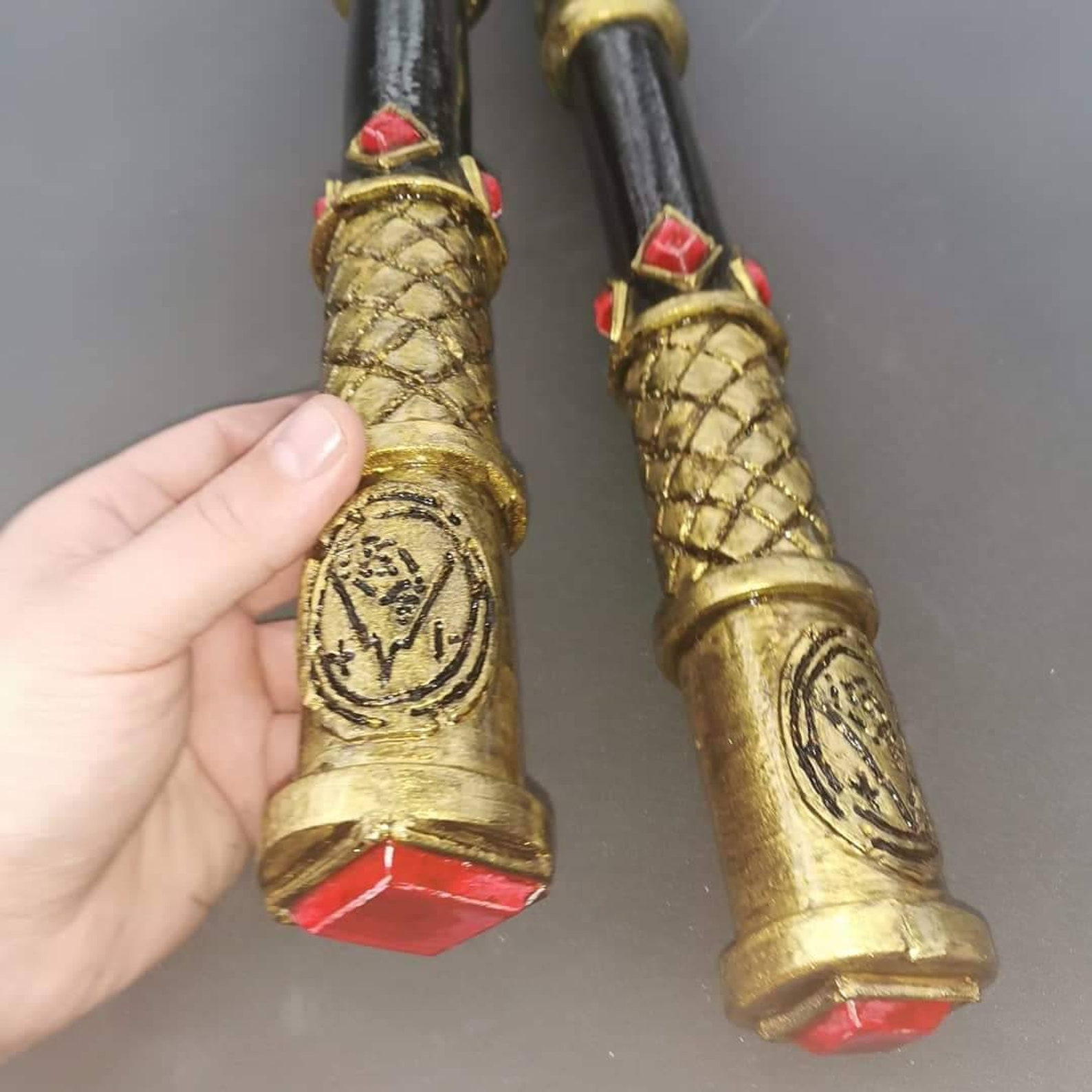 Larp/cosplay Battle Mage Rods. - Etsy