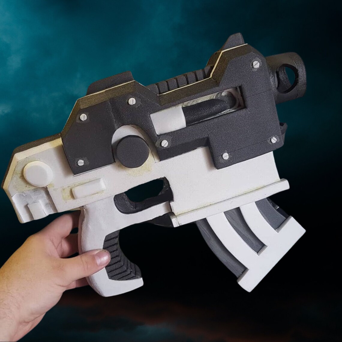 LARP Bolter Warhammer Pistol Template DIY Warhammer Foam Template ...