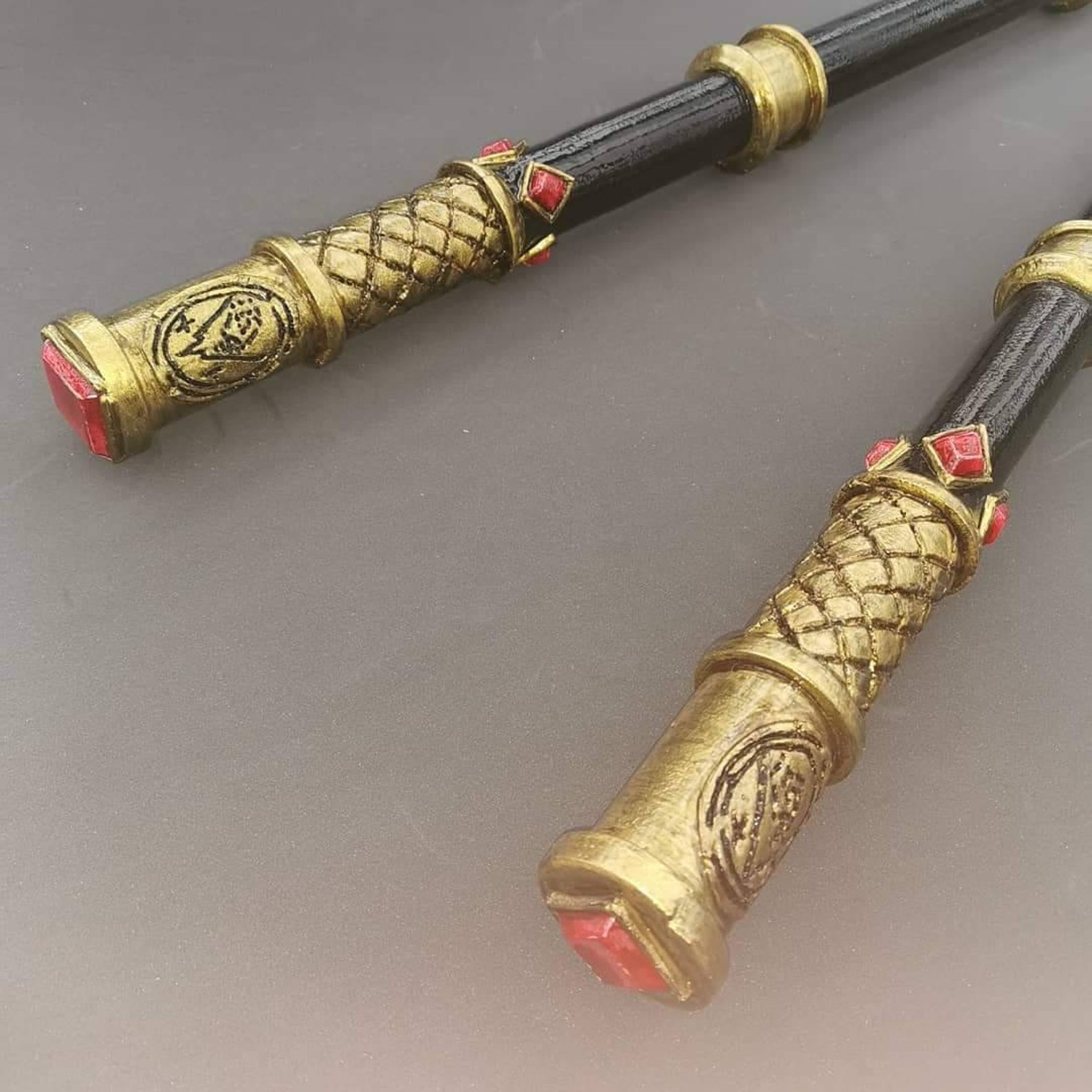 Larp/cosplay Battle Mage Rods. - Etsy