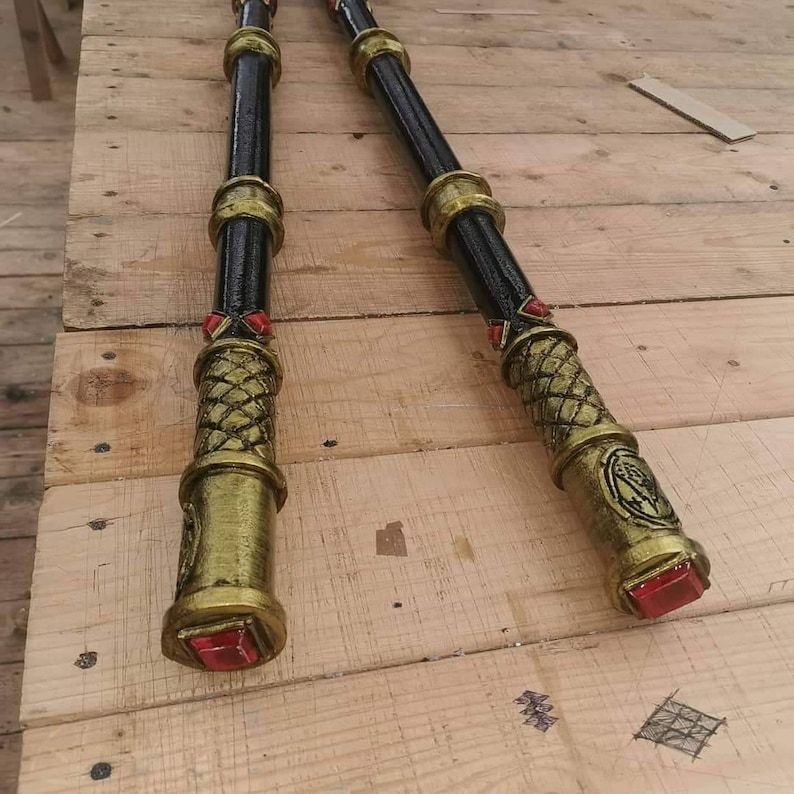 Larp/cosplay Battle Mage Rods. - Etsy