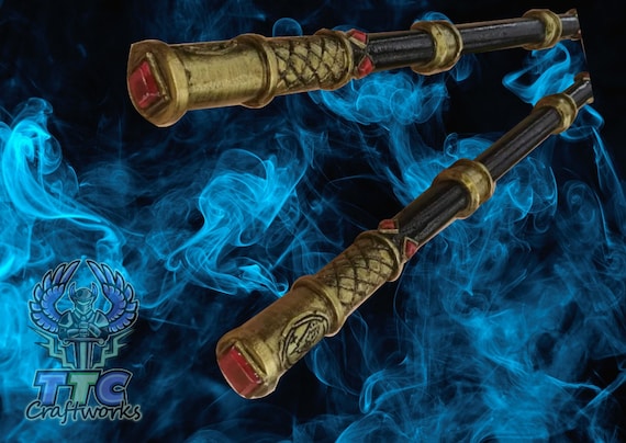 Larp/cosplay Battle Mage Rods. - Etsy
