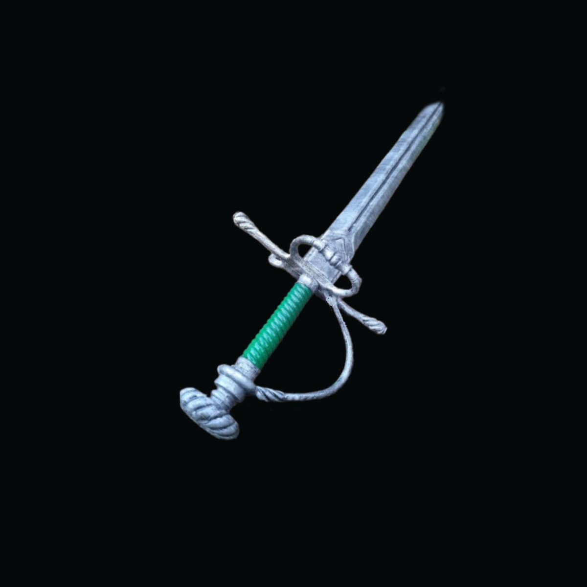 LARP Rapier Sword & Dagger Set Realistic Movie Prop Replica Sword Gift ...