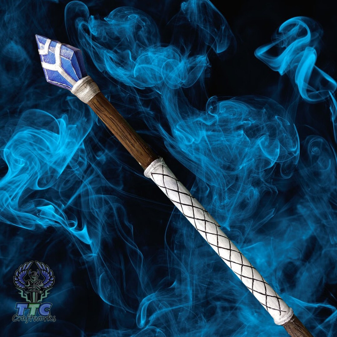 LARP Life-sized Amethyst Wizard Gem Staff | Best Gifts for Him| for ...