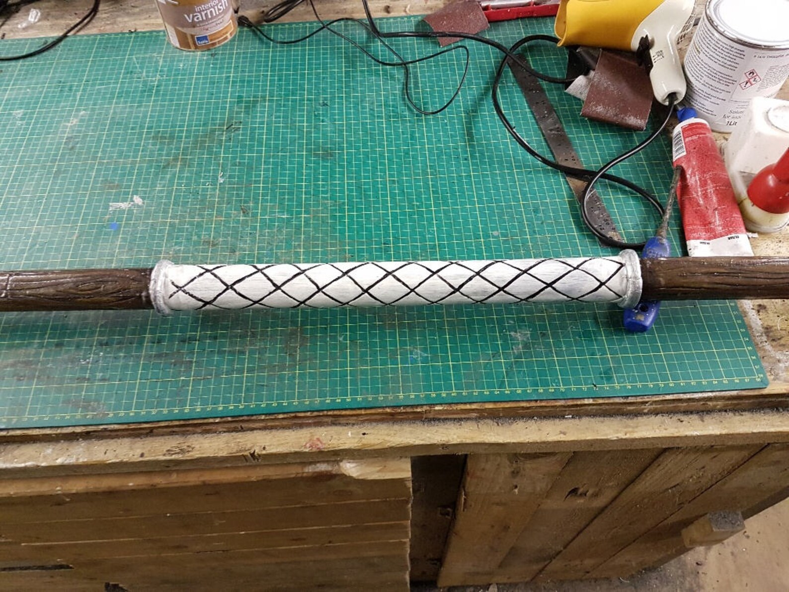 Larp and Cosplay Wizard Gem Staff - Etsy Hong Kong
