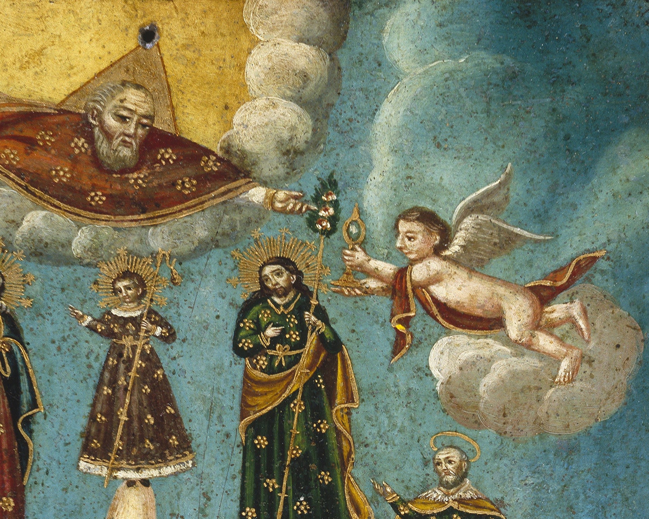 All Powerful Hand Art the Five Persons Print Mexican Folk - Etsy