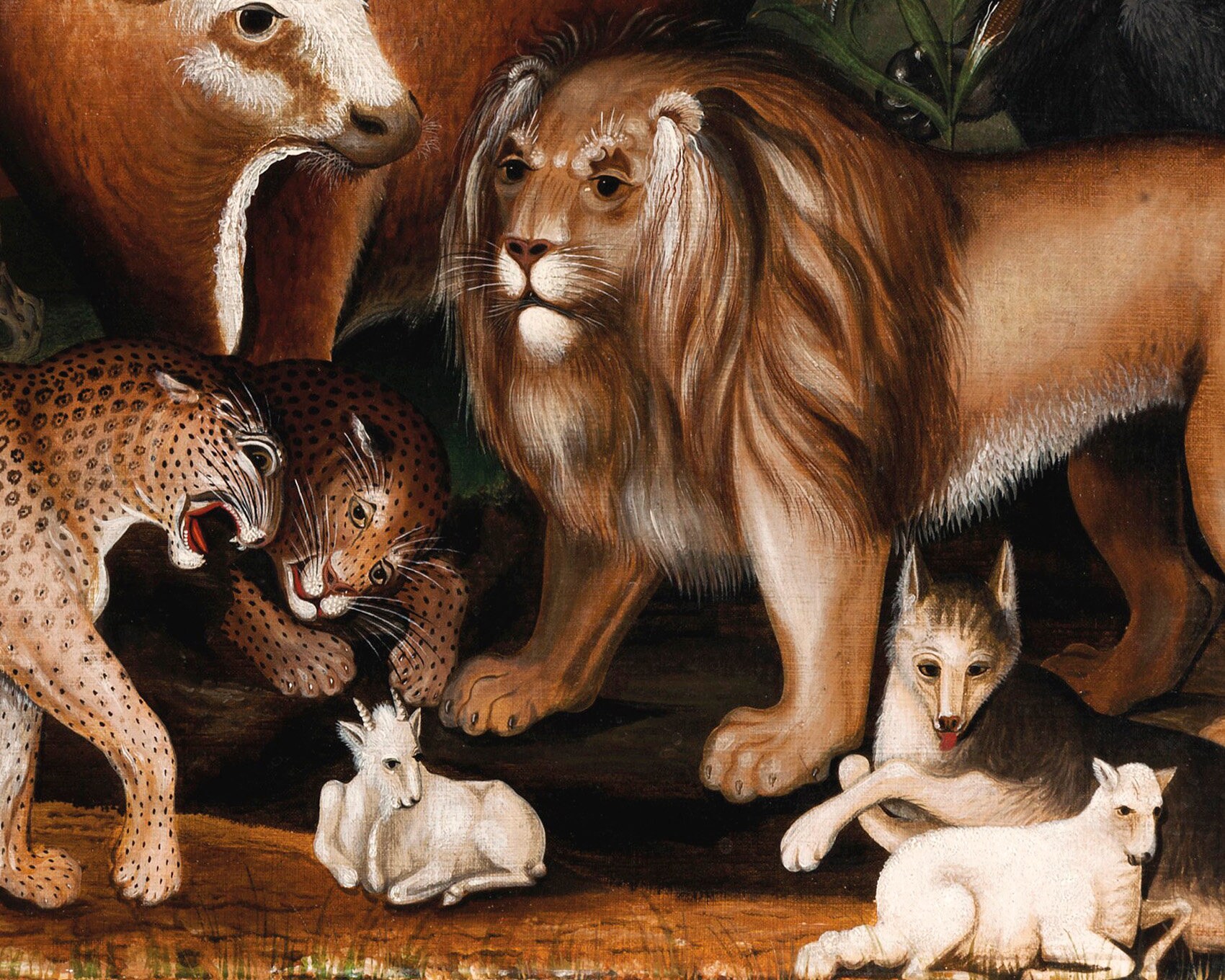 Vintage Animal Art Peaceable Kingdom by Edward Hicks - Etsy
