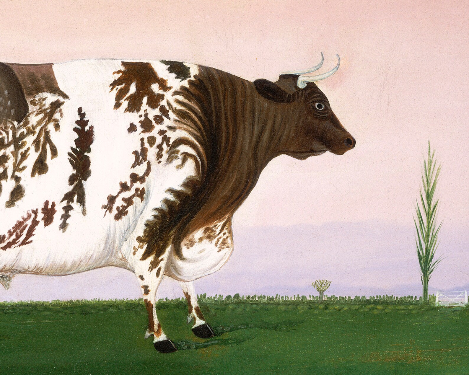 Vintage Cow Art Prize Bull by H. Call Farm and Ranch Print - Etsy