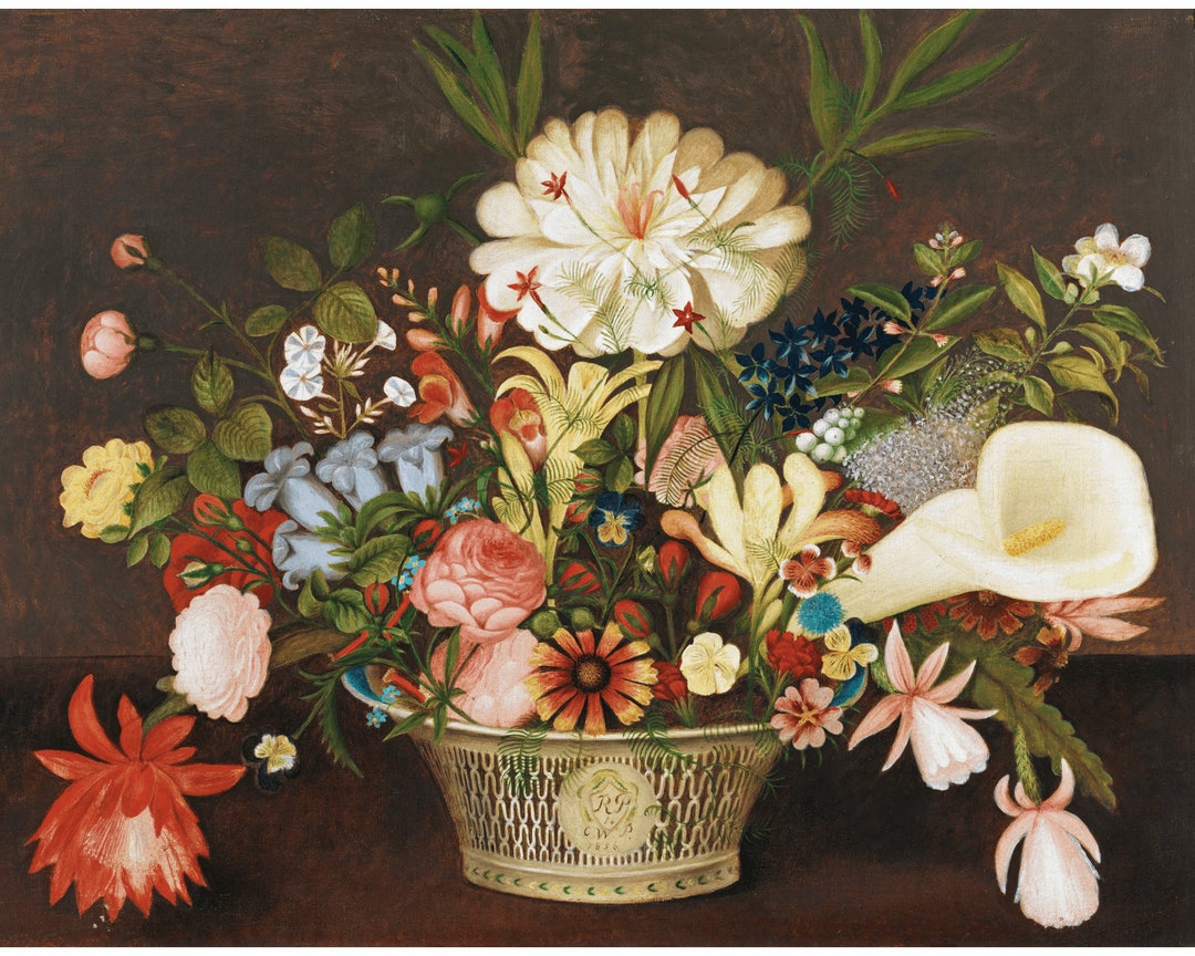 Folk Art Flowers | From Nature in the Garden | Fun Flower Arrangement ...