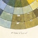 Vintage British Color Chart | Color Wheel Art Print | Primary Colors ...