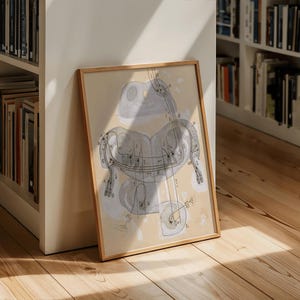 Vintage Anatomy Drawing | Trapezoid Body for Ears | Santiago Ramón Y ...