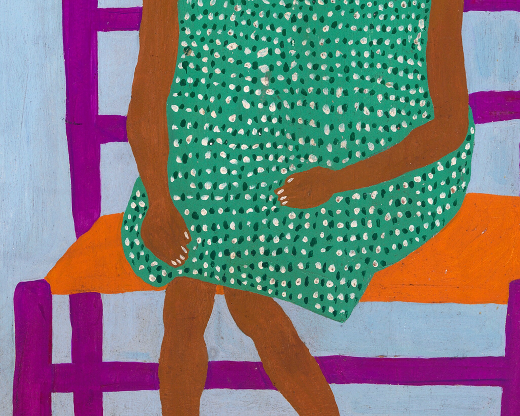 Young Girl Portrait Ann Mae Vintage African American Folk - Etsy