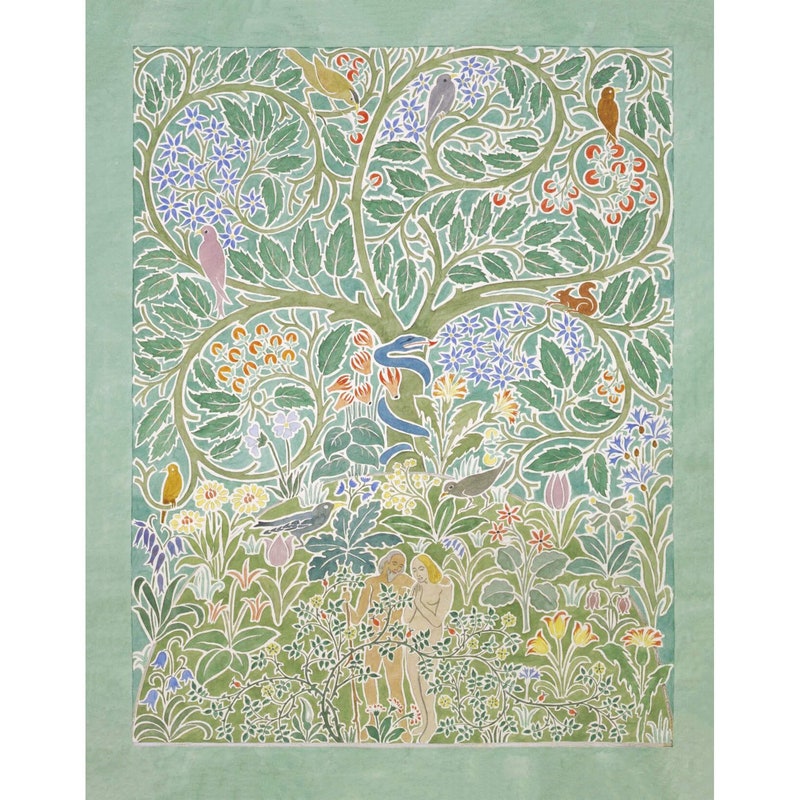 Art Nouveau Trees - Etsy