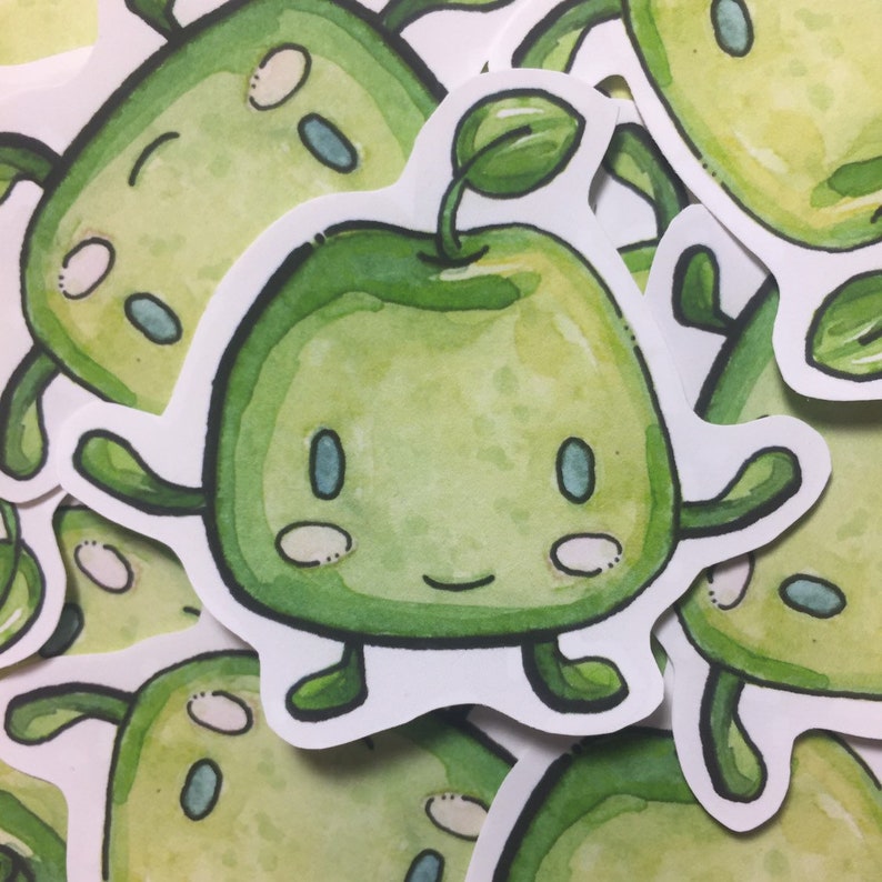Junimo & Stardrop Weatherproof Vinyl Sticker Stardew Valley - Etsy