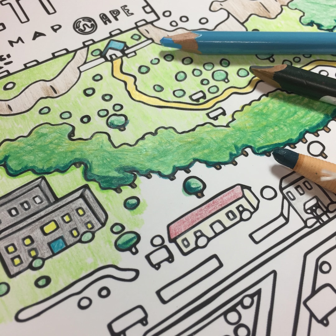 Earthbound - Onett - Coloring Page Digital Download - Etsy