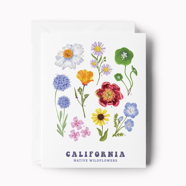 California Greeting Cards - Etsy