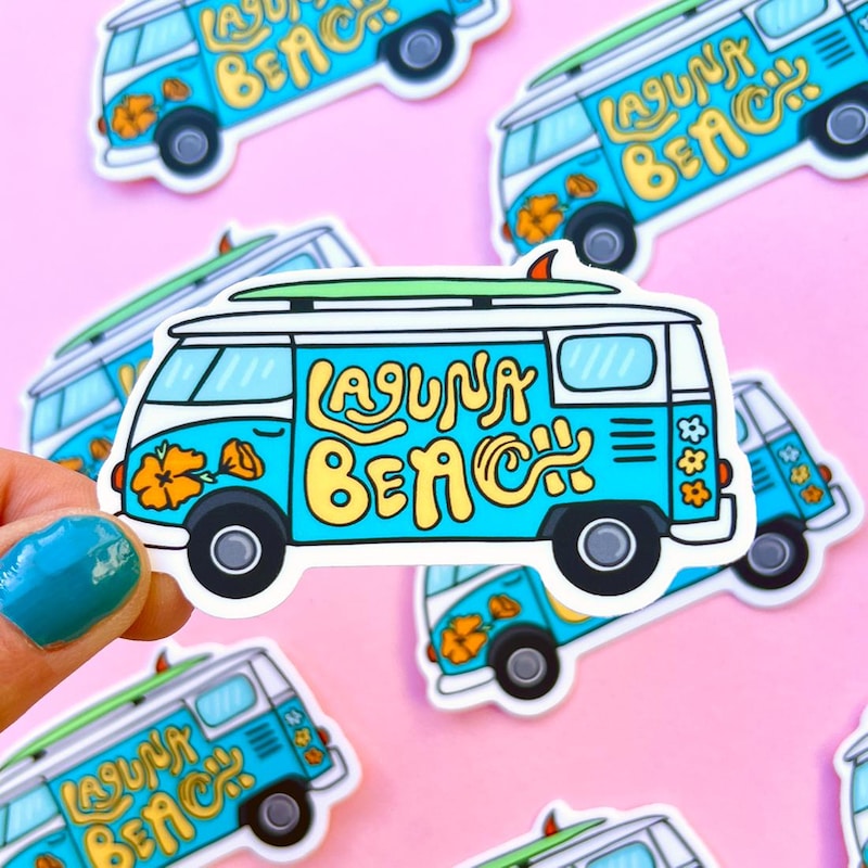 Surf Sticker - Etsy