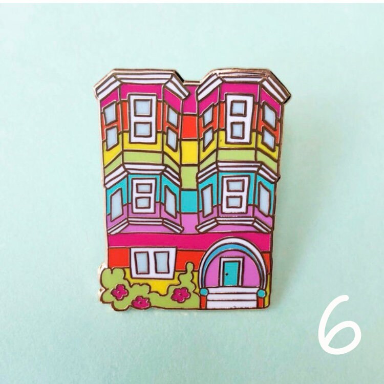 Hard Enamel Pin 3-pack You Choose San Francisco SF Pin / - Etsy