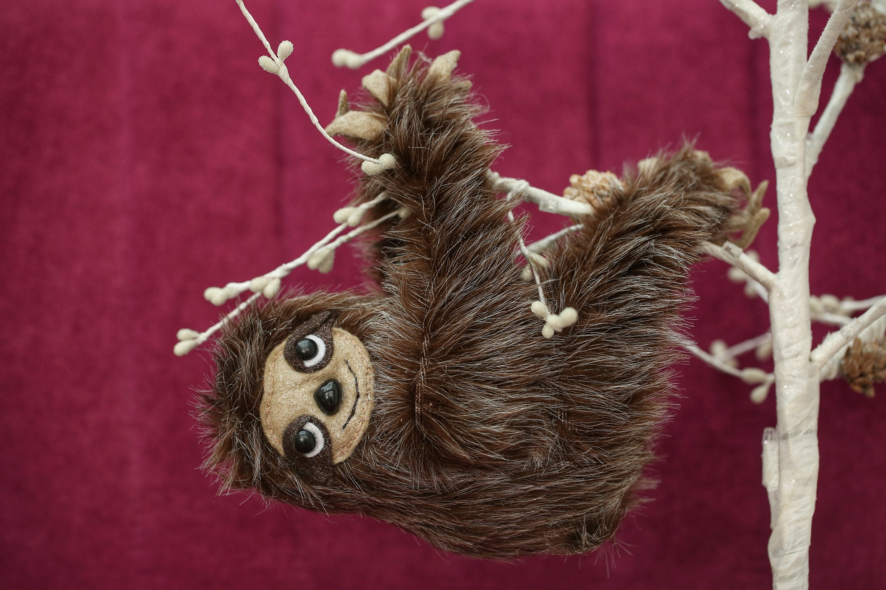 Sloth Decor Hanging Sloth gift for animal lovers Handmade | Etsy