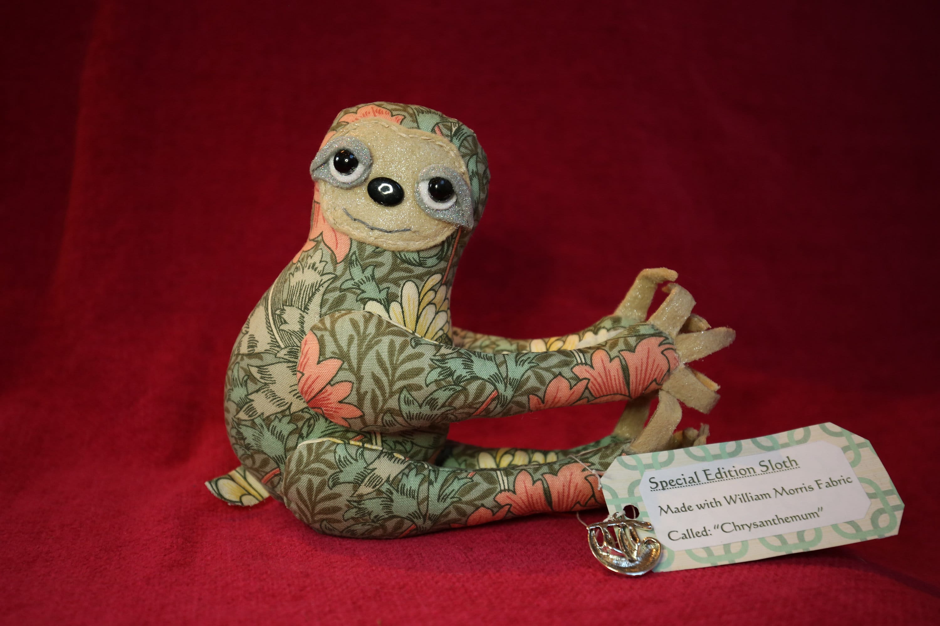 Sloth Decor, Hanging Sloth Gift for Animal Lovers, Handmade Sloth ...