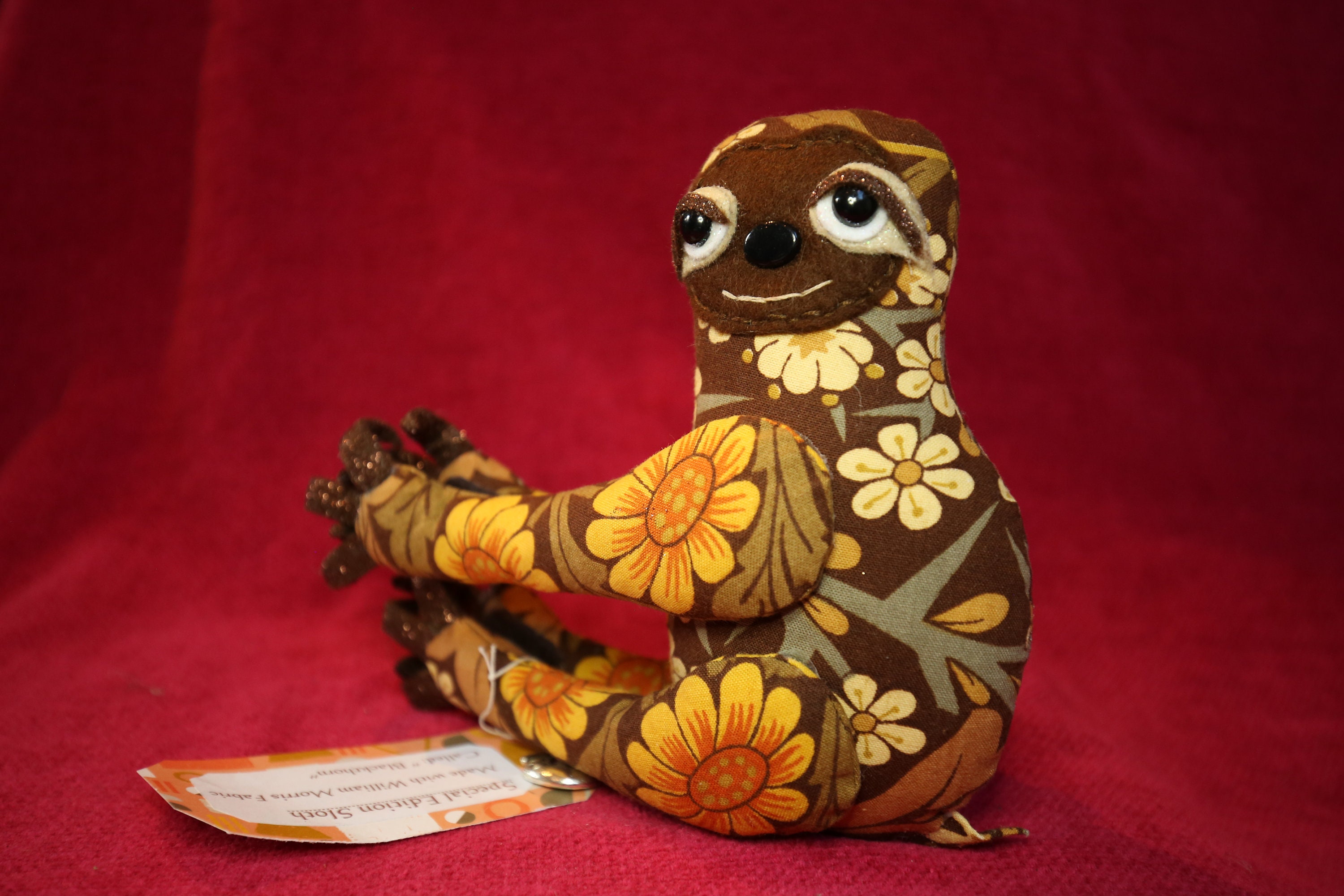 Sloth Decor, Hanging Sloth Gift for Animal Lovers, Handmade Sloth ...