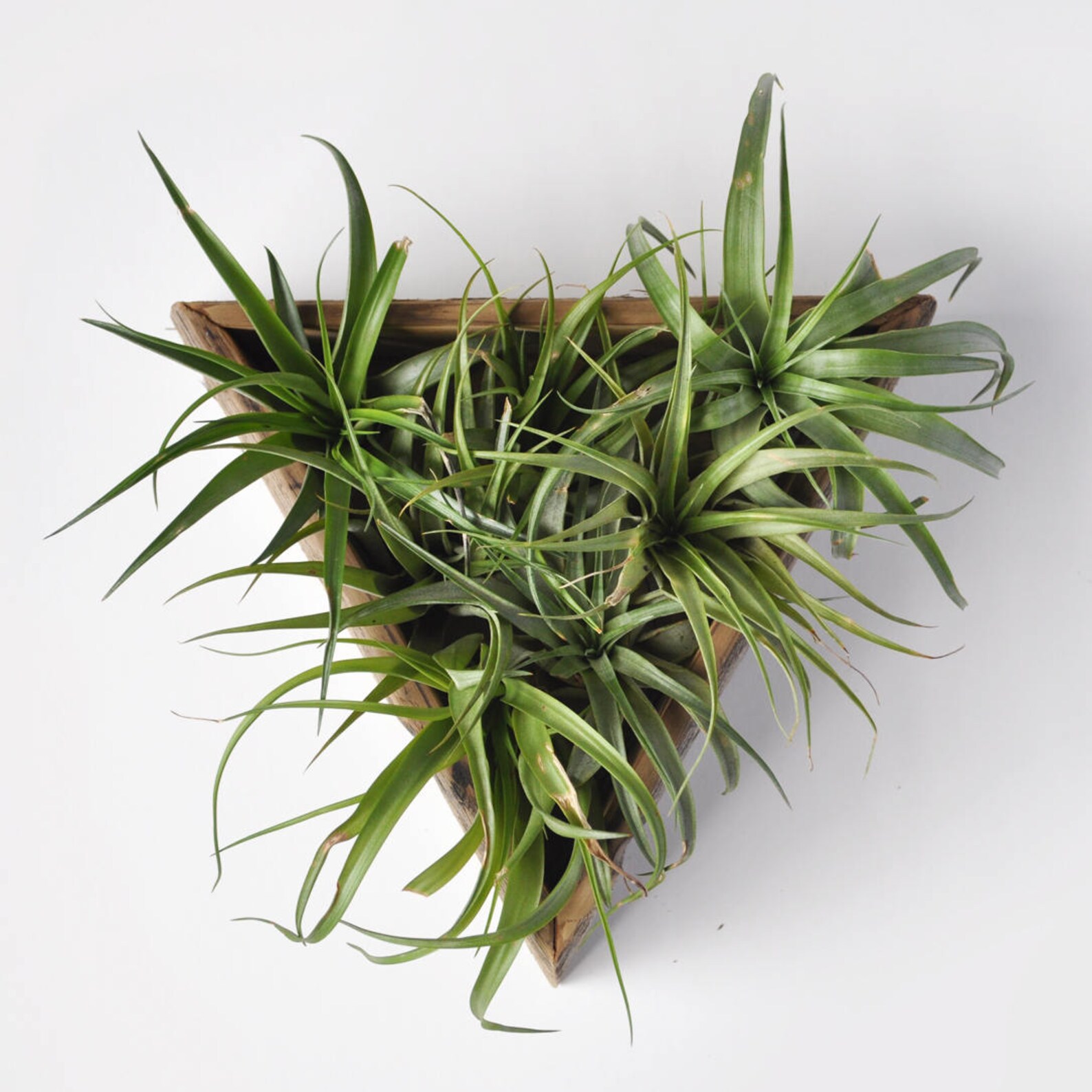 Triangle Planter - Made From Reclaimed Barn Wood - Etsy