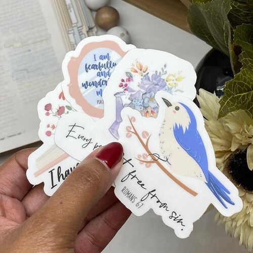 Christian Sticker Pack Christian Stickers Religious - Etsy