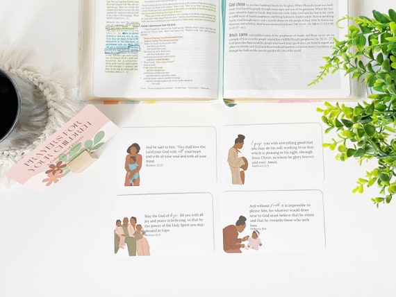 Prayer Cards Bible Verse Cards Prayer for Children Gifts | Etsy