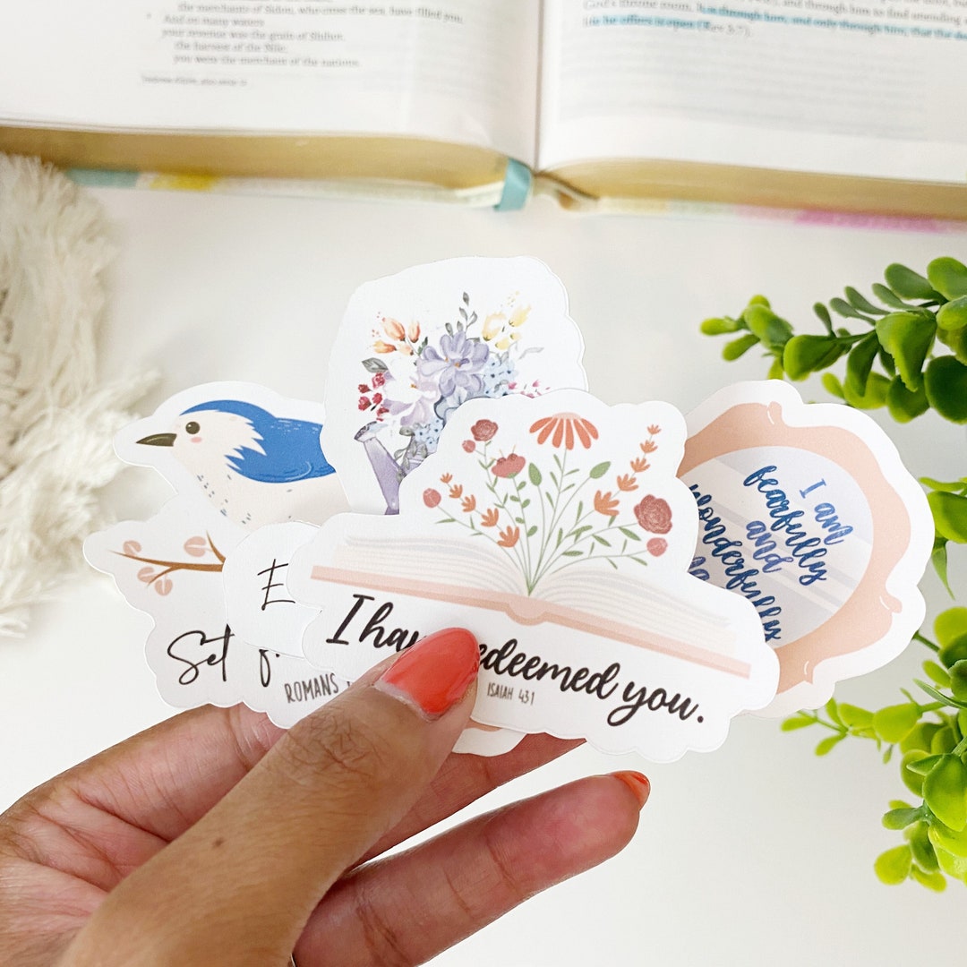 Stickers, Bible Verse Sticker, Who God Says I Am, Christian Sticker ...