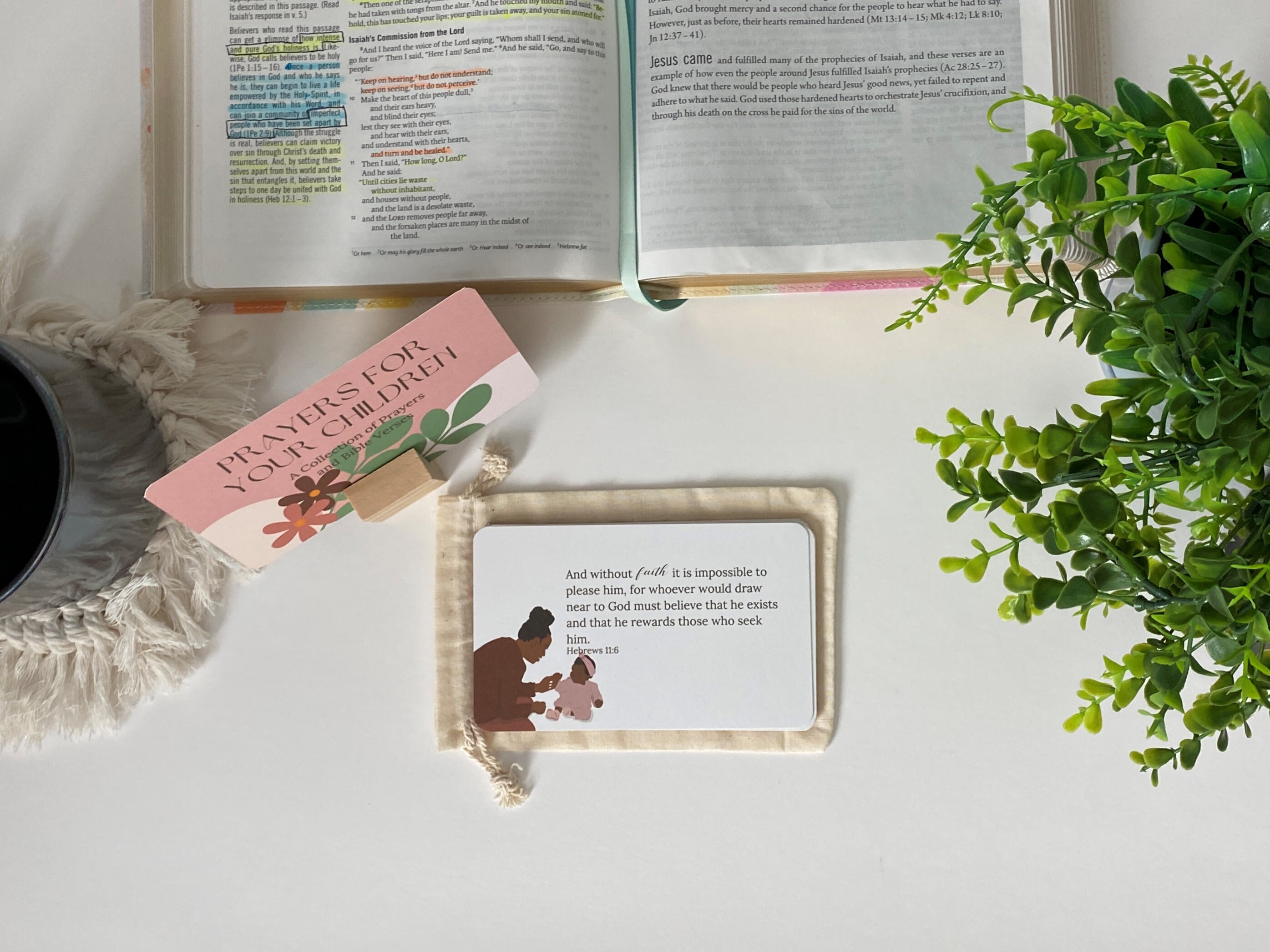 Prayer Cards Bible Verse Cards Prayer for Children Gifts | Etsy