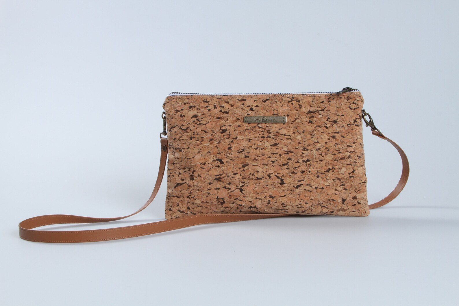 Cork bag handmade cork bag woman cork bag cork clutch bag | Etsy