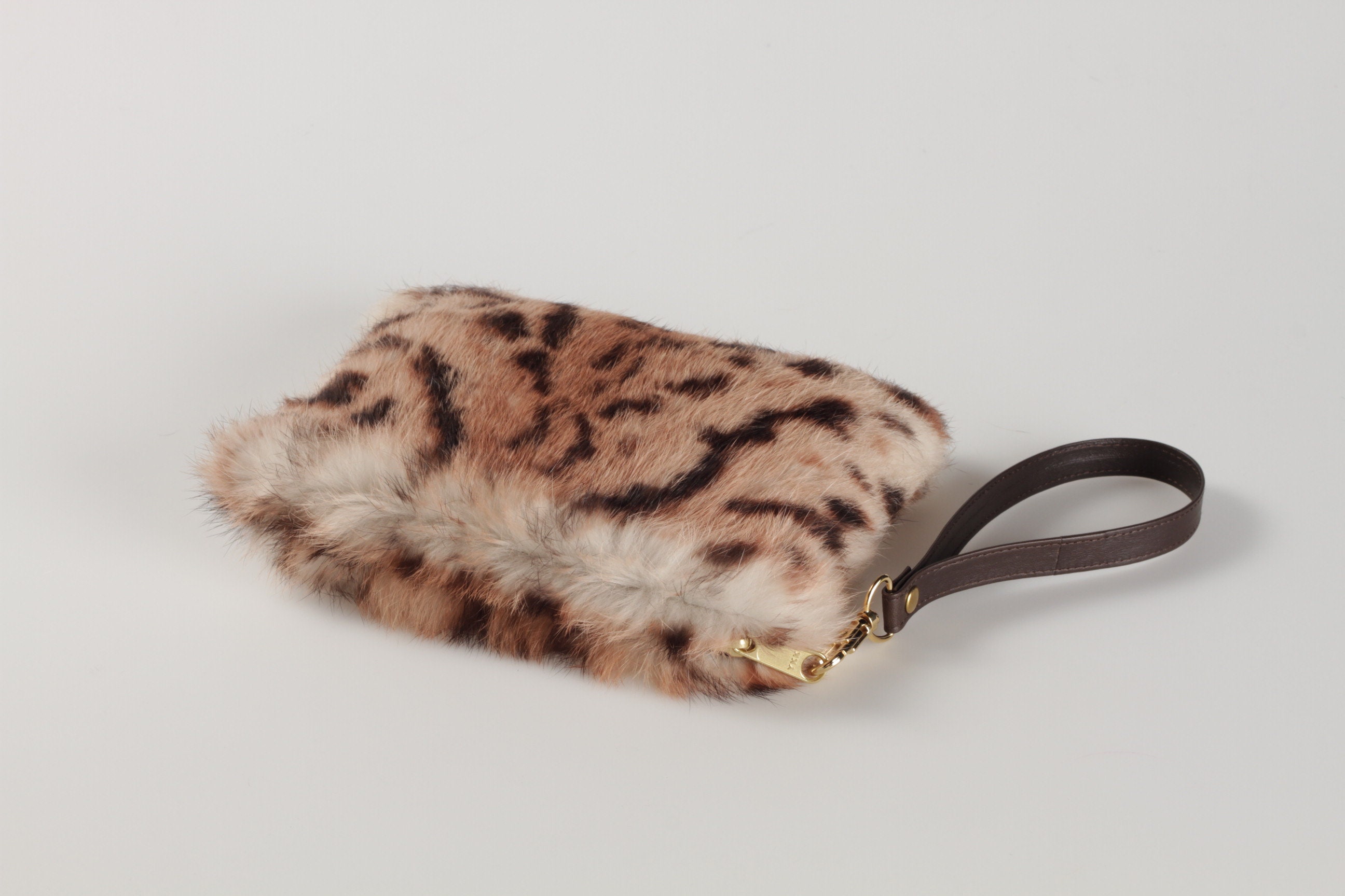 Furry Handbag Animal Print Bag Rabbit Leather Bag Rabbit - Etsy
