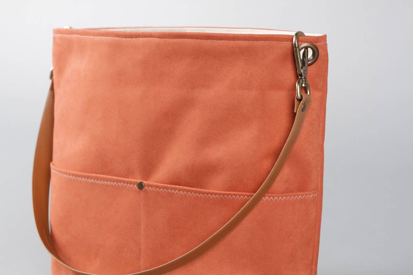 Orange Canvas Tote Bag Bucket Bag Orange Bag Tote Bag - Etsy