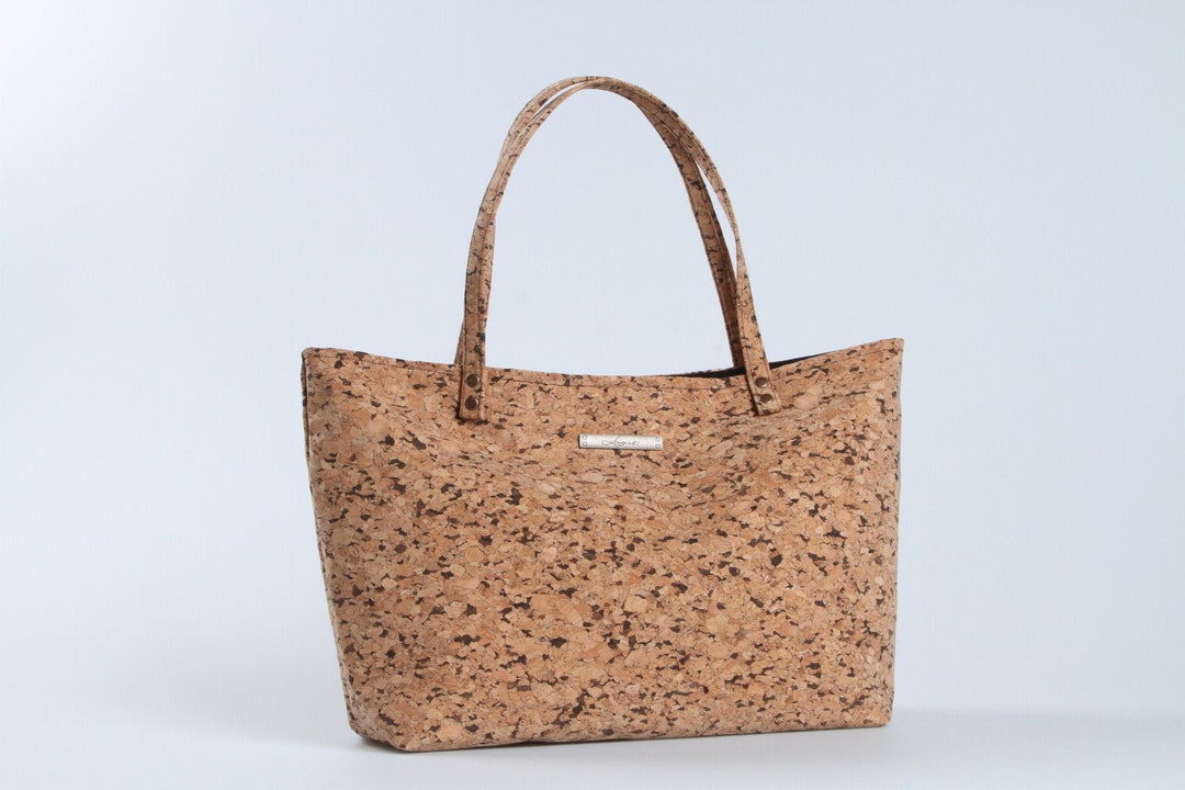 Cork Bag Cork Bucket Bag Cork Beach Bag Casual Tote Bag - Etsy