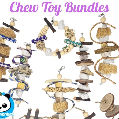 10pc Chinvilla Chinchilla Chew Toy Bundle FREE SHIPPING - Etsy