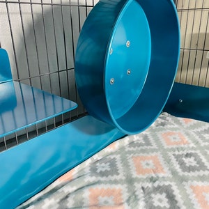 Metal Wheels and Cage Guard Bundles- Ledges, Poop Guards for Ferret ...