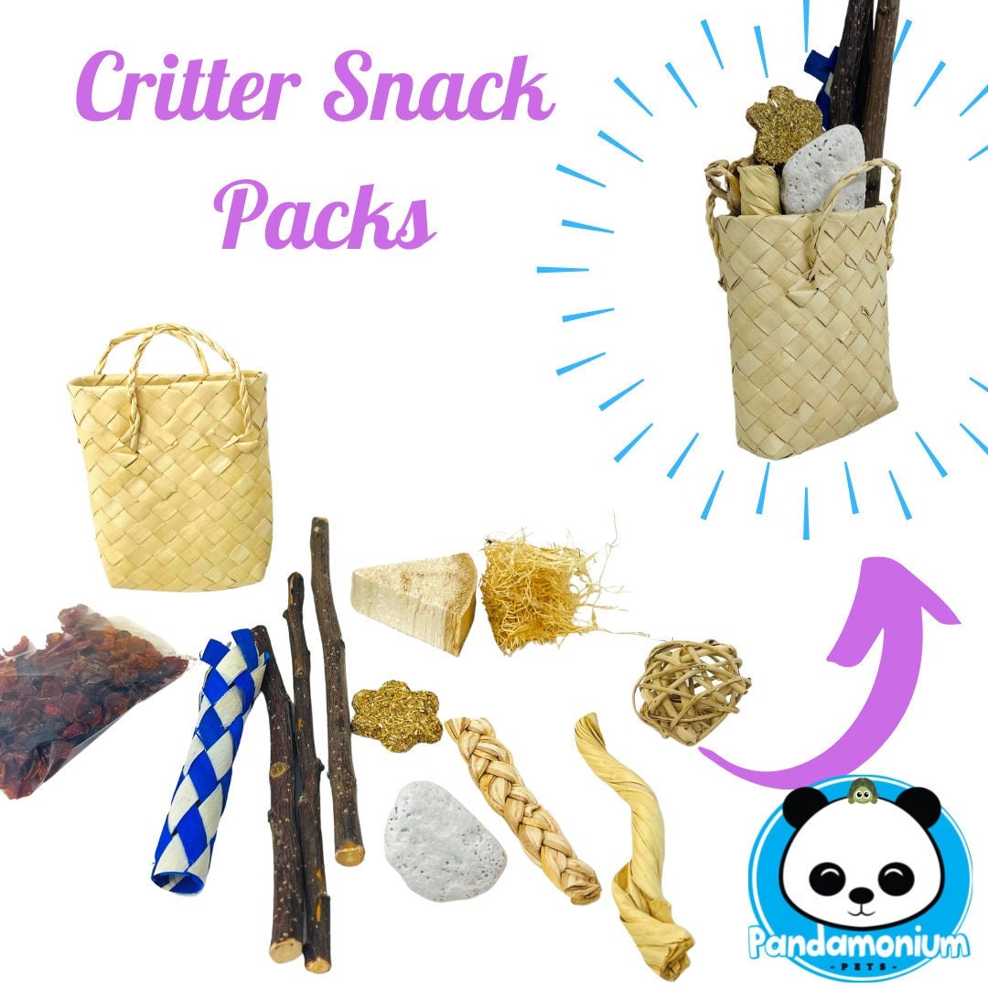 Critter Snack Packs- Great for Chinchillas, Rabbits, Degus, Rats and ...