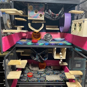 Original Full/single Sets of Cage Guards / Poop Guards - SAFEST & MOST ...