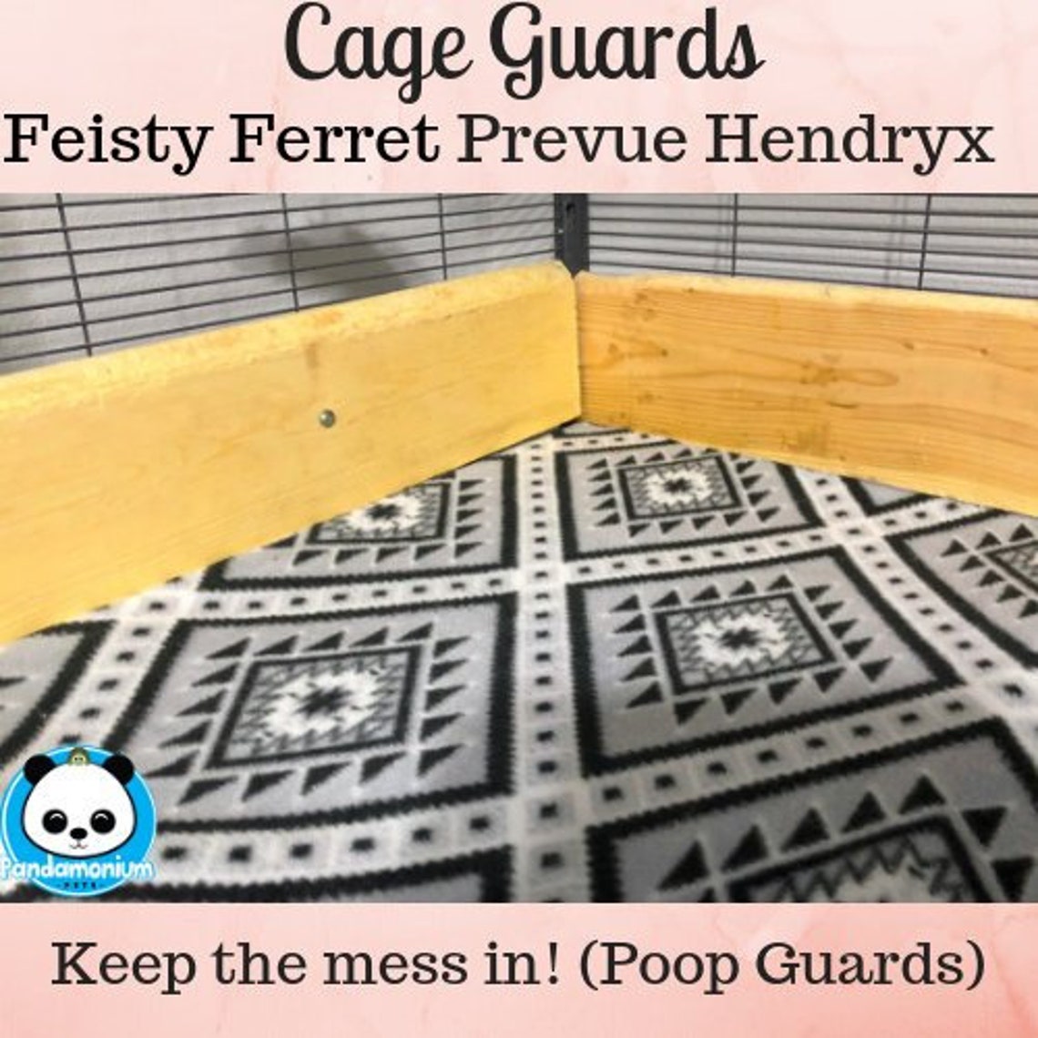 Feisty Ferret/prevue Hendryx Poop Guards SAFEST & MOST | Etsy